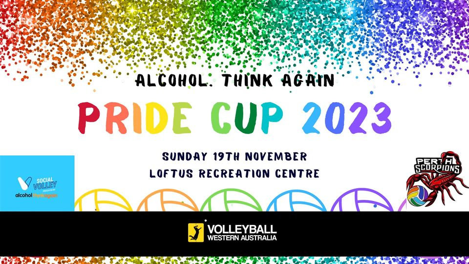 Alcohol. Think Again Pride Cup 2023 | Team Perth