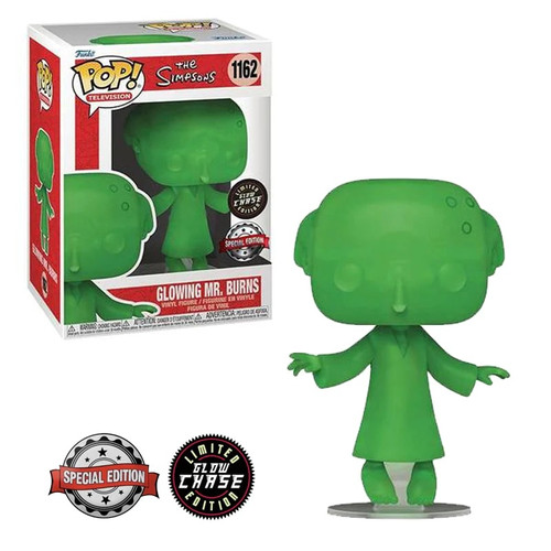 Glowing Mr. Burns 1162 Glow in the Dark The Simpsons - Pop! Vinyl ...
