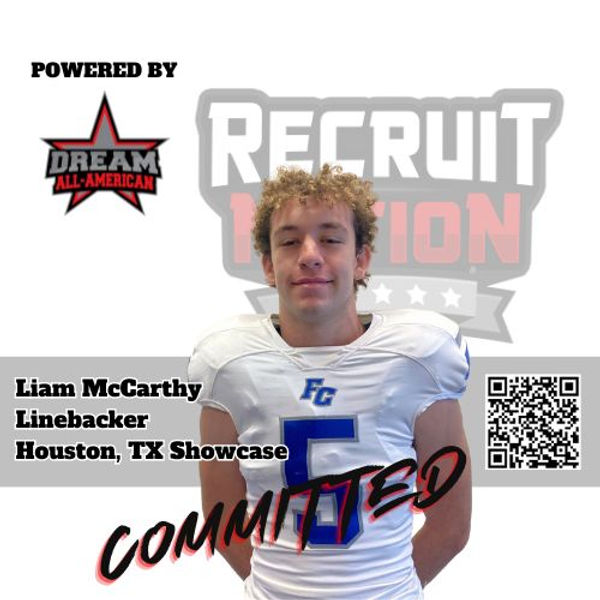 Athlete Spotlight: Liam McCarthy Set to Shine at the Recruit Nation Houston Showcase