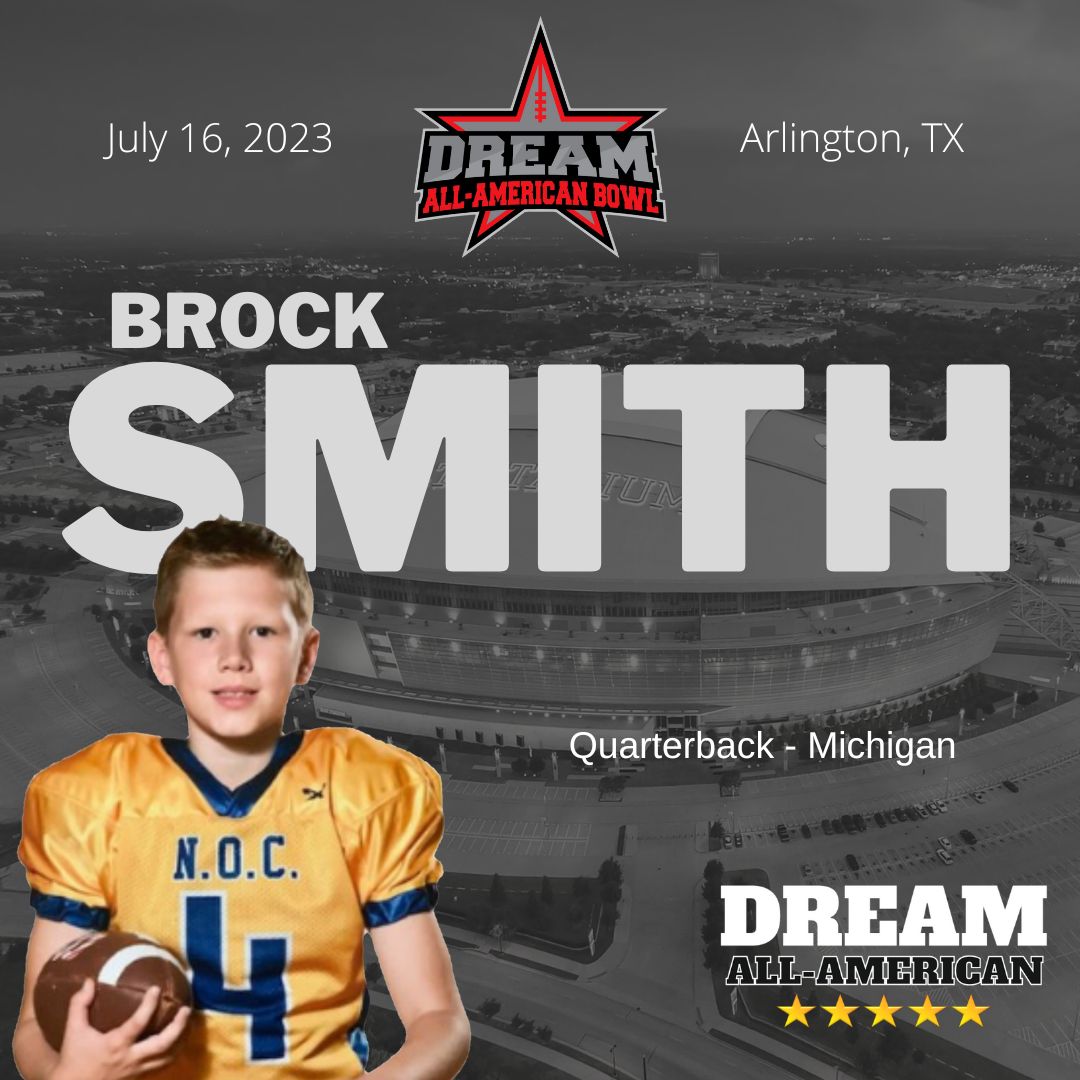 Introducing 2023 Dream All-American Quarterback, Brock Smith