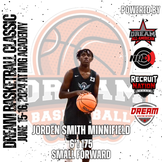 Introducing Jorden Smith Minnifield, Small Forward, 2024 Dream ...