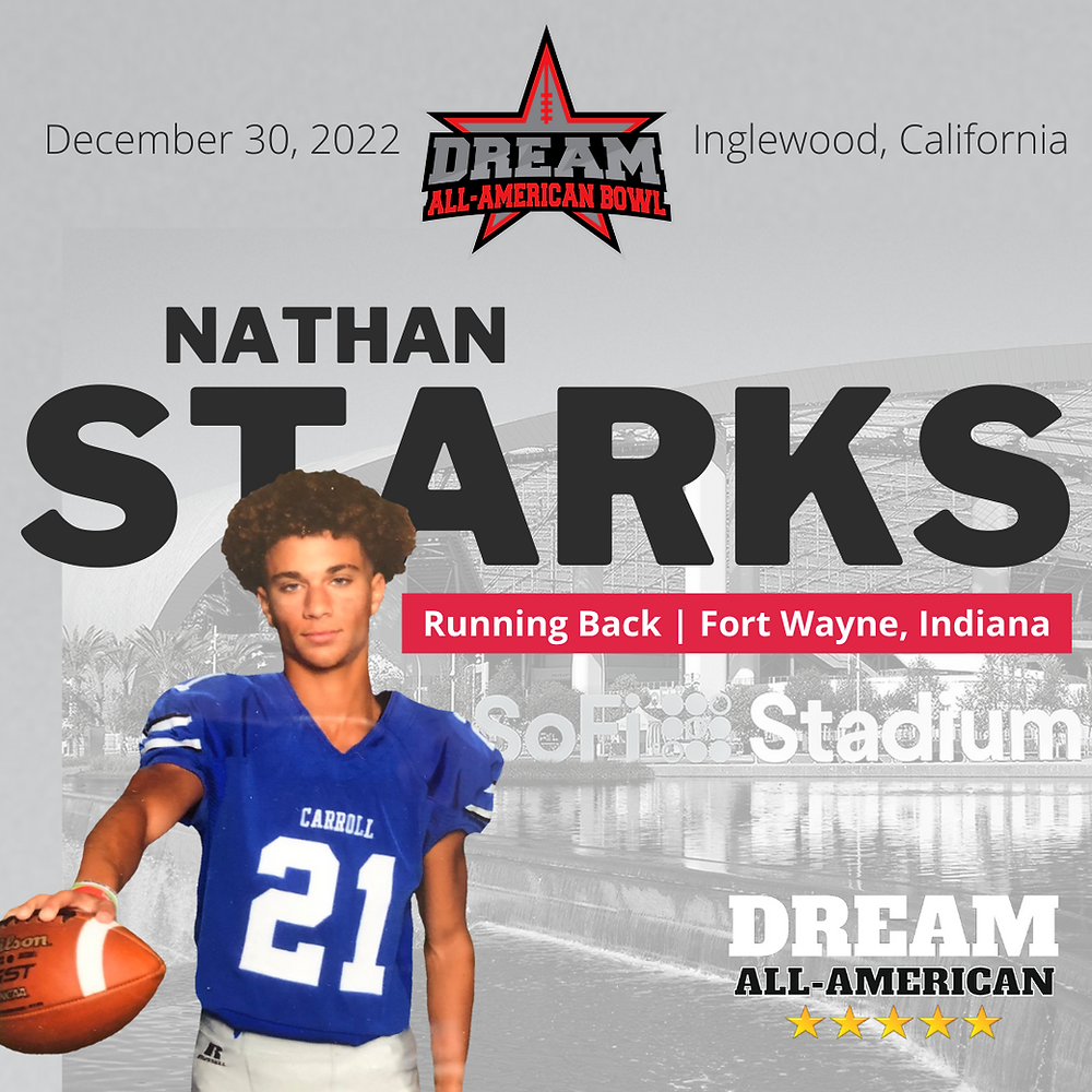 Introducing 2023 Dream All-American Running Back, Nathan Starks