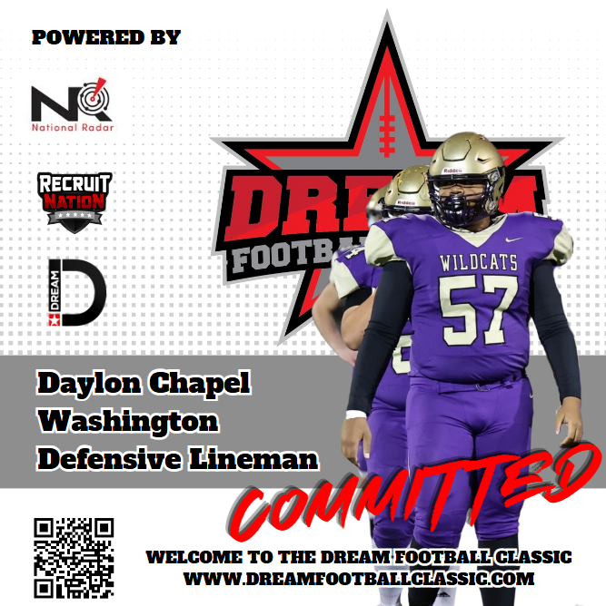 Introducing Dream Football Classic Defensive Lineman Daylon Chapel