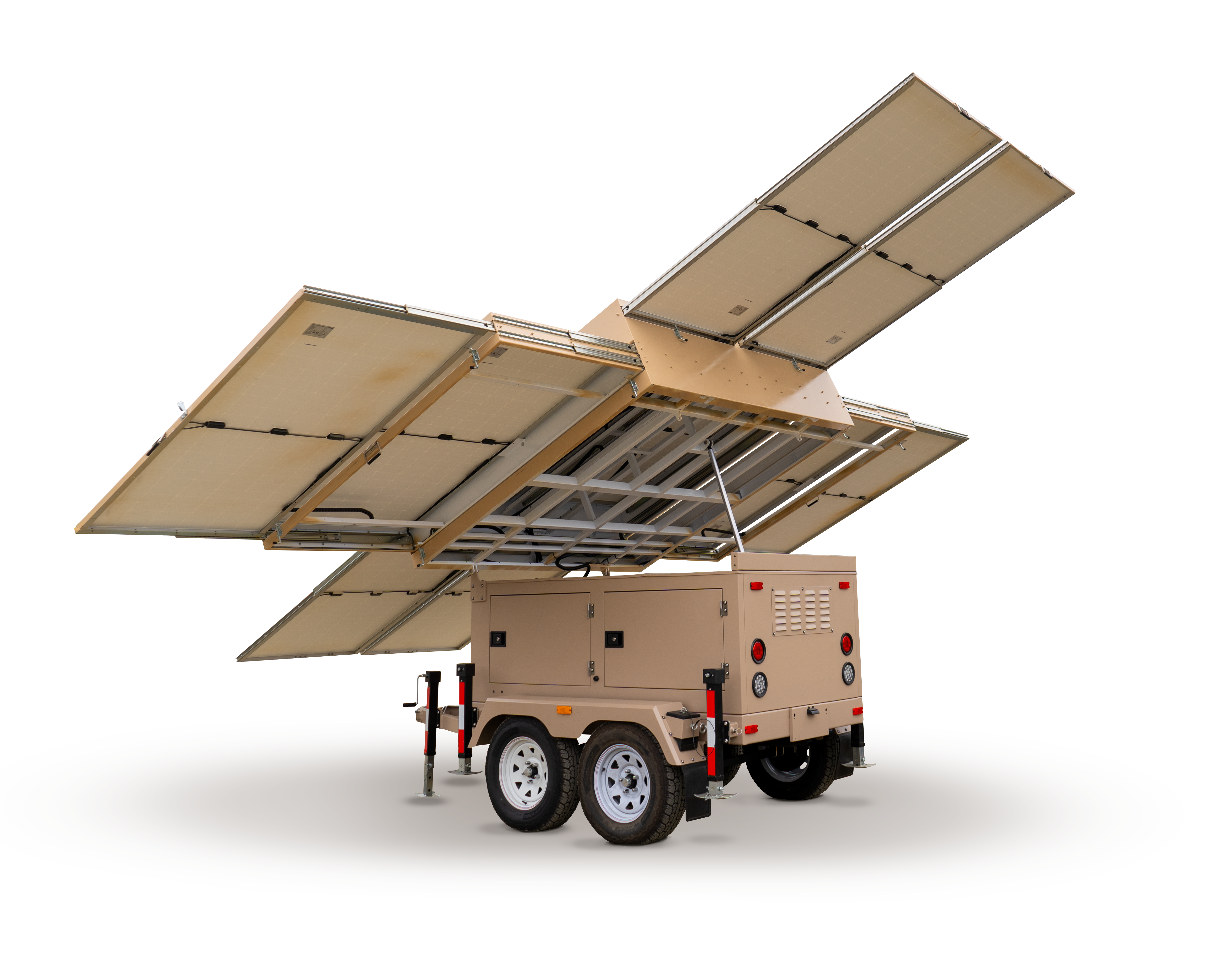 4.6kW All in One Solar Power Generator with Diesel Back up | 123eSolar