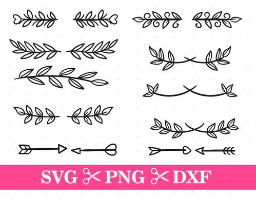 Twigs SVG PNG Bundle, Twigs cut Svg Cricut, Twigs Printable clipart png ...