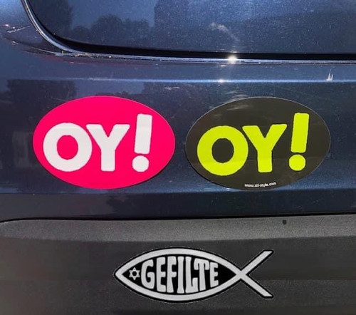 Oy! Stickers | STL-Style