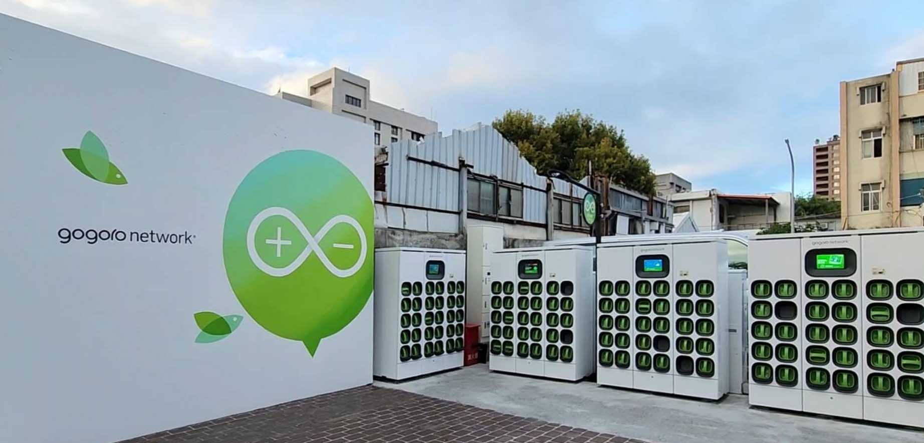 台東Gogoro Network品牌Logo牆彩繪