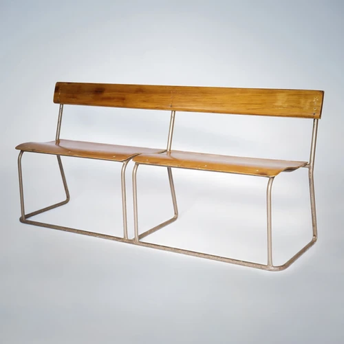 Restored School Bench Seat | BlackBird Hire