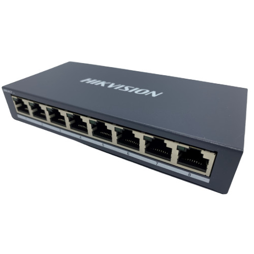 HIK Vision - 8 Port Gigabit Ethernet Switch (Robust Steel) | cablellink.com