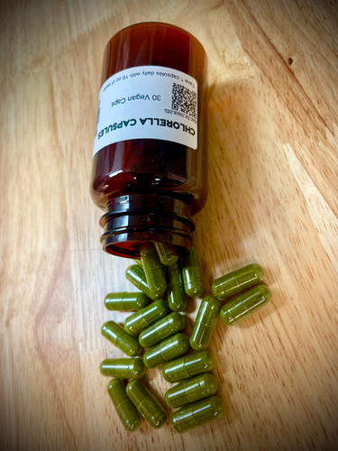 CHLORELLA CAPSULES | HealingInTheGarden