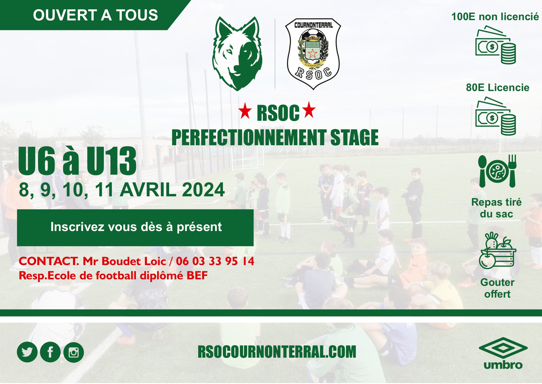 Les stages | RSO Cournonterral