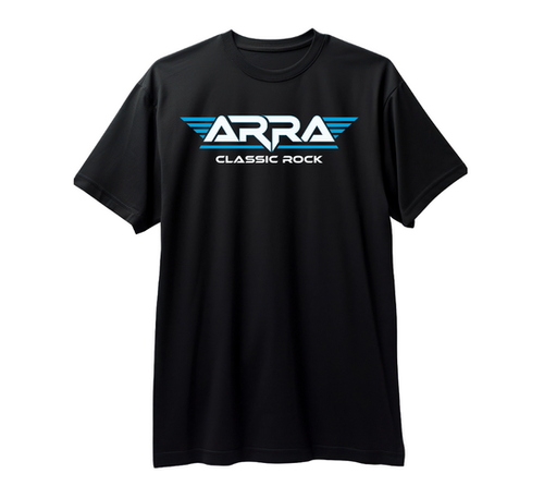 "ARRA" Electric Blue Logo T-Shirt - Free Shipping | Arra Classic Rock