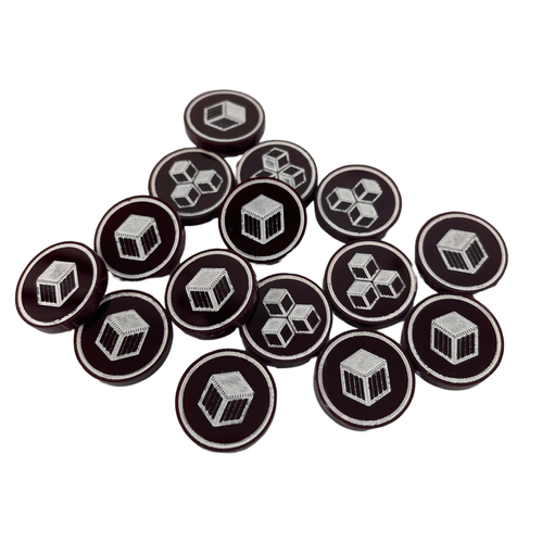 Resource Tokens - Arkham Horror Compatible | TableTop Upgrades