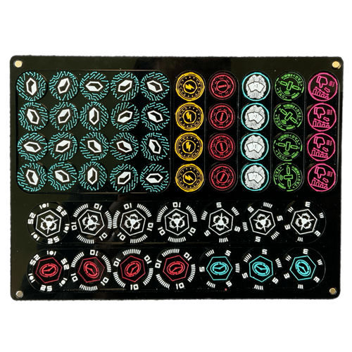 Netrunner Token Set with Magnetic Case | TableTop Upgrades