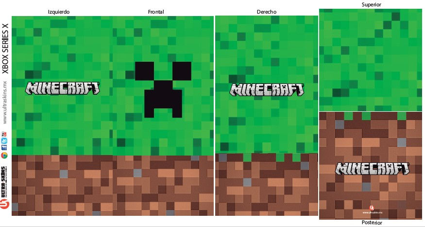 Minecraft - Series X | Catálogo Ultraskins