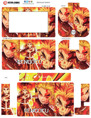 Demon Slayer Rengoku - Switch | Catálogo Ultraskins