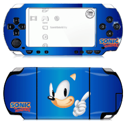 PSP Sonic | Catálogo Ultraskins