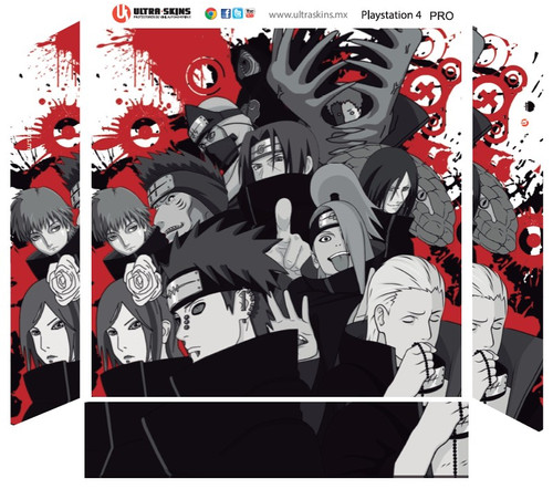 NARUTO AKATSUKI - PS4 PRO | Catálogo Ultraskins