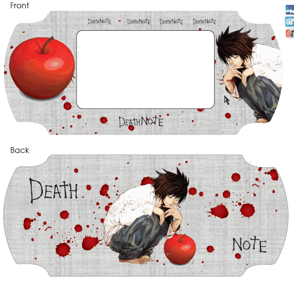 PSP Death Note | Catálogo Ultraskins