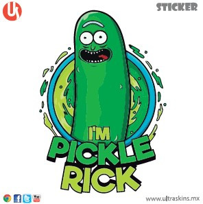 Pepinillo Rick - Sticker | Catálogo Ultraskins