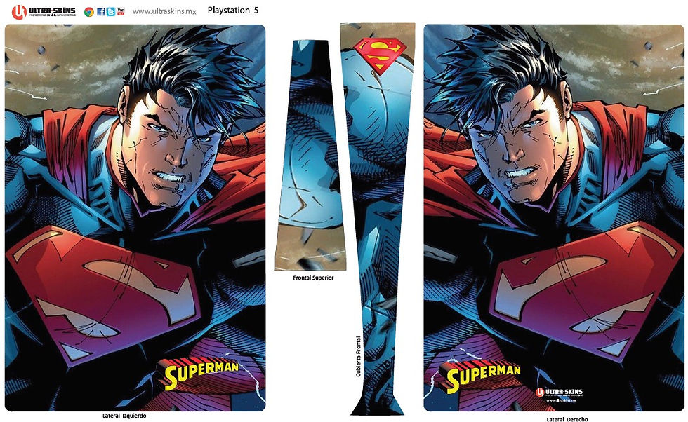 SUPERMAN - PLAYSTATION 5 | Catálogo Ultraskins