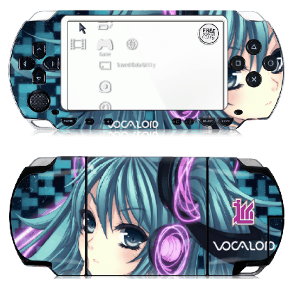 PSP Hatsune Miku | Catálogo Ultraskins