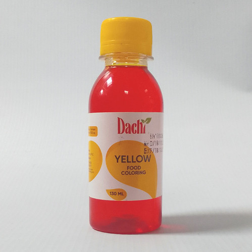 Dachi yellow food colouring 130ml | Arada Mart
