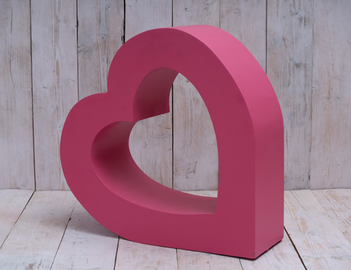 Wooden heart shape maternity prop | Marthandam Prop Stor