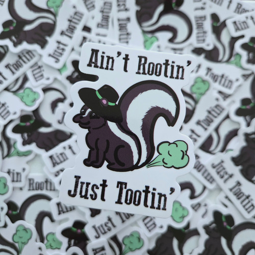 Rootin' Tootin' Sticker | Chantell Peck