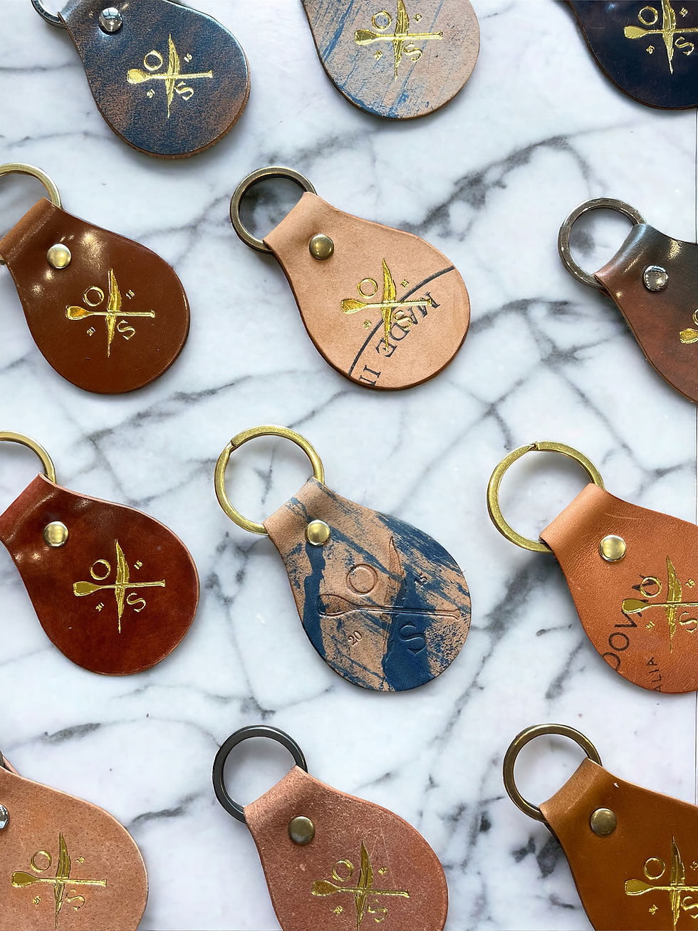 Key Fobs | Open Sea Leather Co