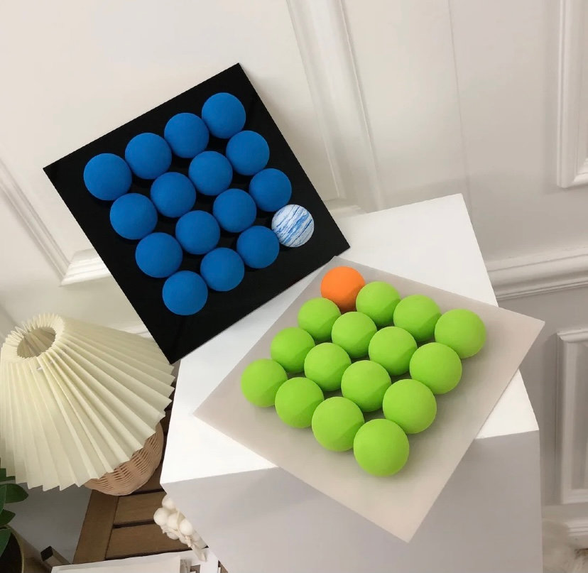 DIY Ball art at home