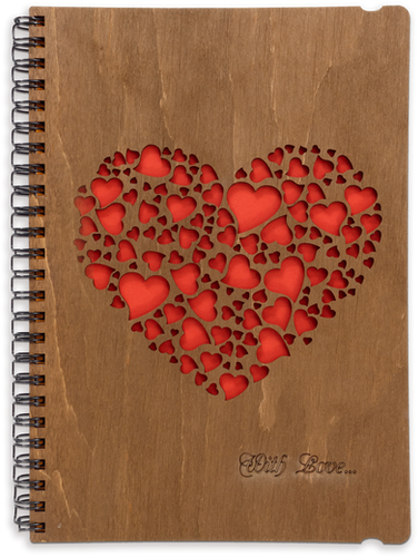 Notebook HEART- A5 | Art Venture