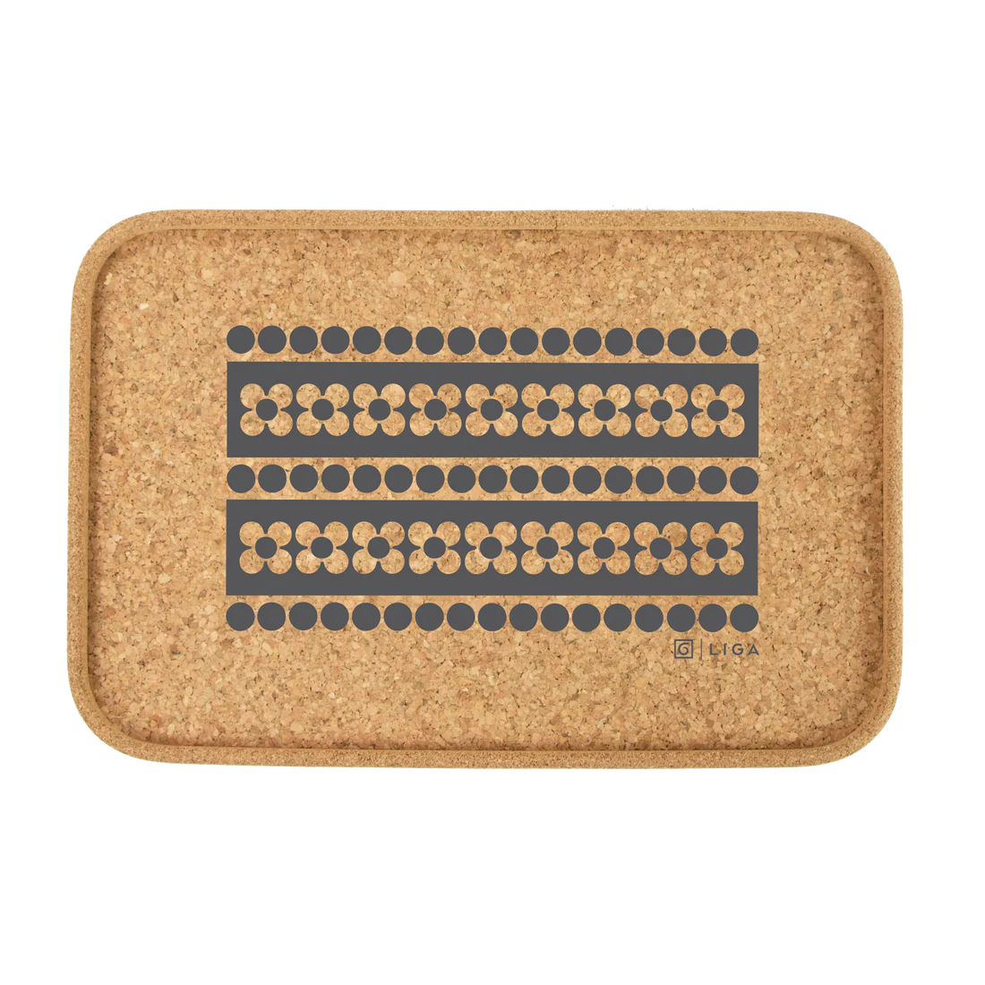 Liga | Cork Trays | Spirals Fairtrade