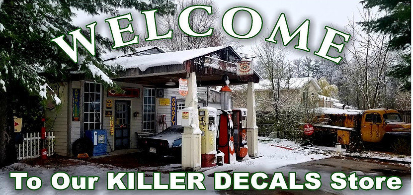 Vintage Decal Stickers | Killer Decals