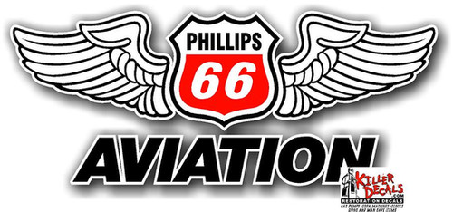 (Phill-5) PHILLIPS 66 GAS DECAL | killer decals