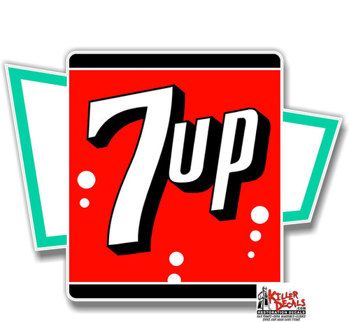 (7up-8) 7 UP SODA DECAL | killer decals
