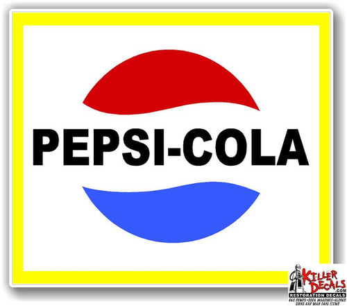 (PC-43) PEPSI SODA DECAL | killer decals