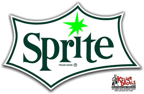 (Sprite-2) SPRITE SODA DECAL | killer decals