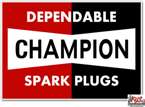 (Spark-7) SPARK PLUG DECAL | killer decals