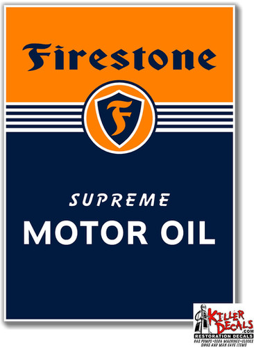 (Fires101) FIRESTONE DECAL | killer decals