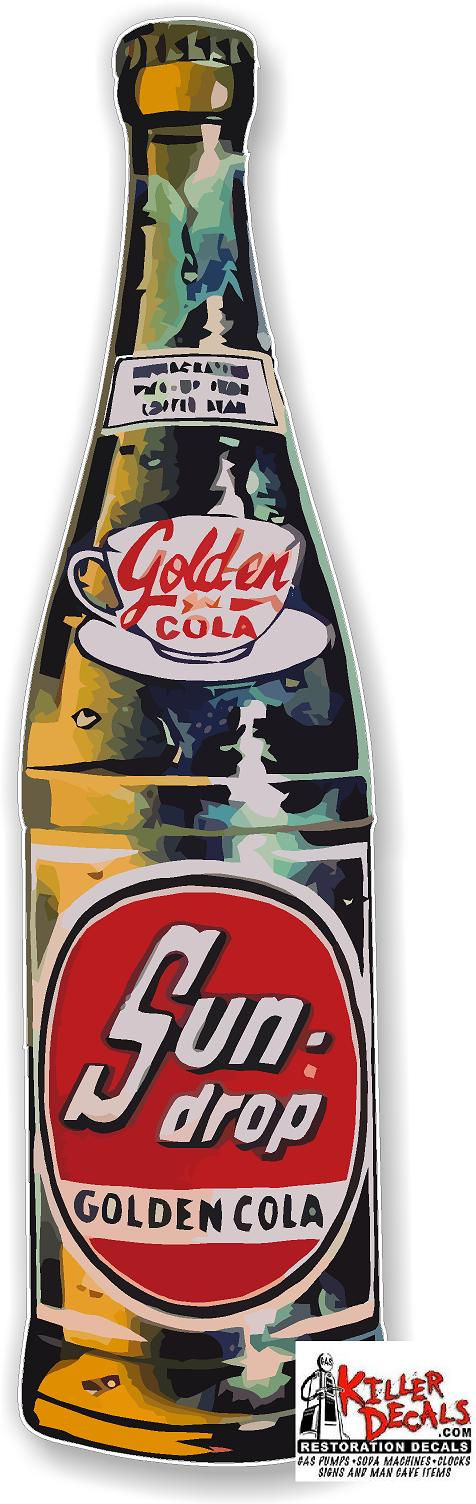 (Sundrop-6) SUNDROP SODA DECAL | killer decals