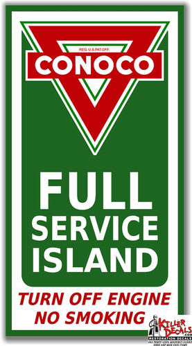 (CONO7) CONOCO DECAL | killer decals