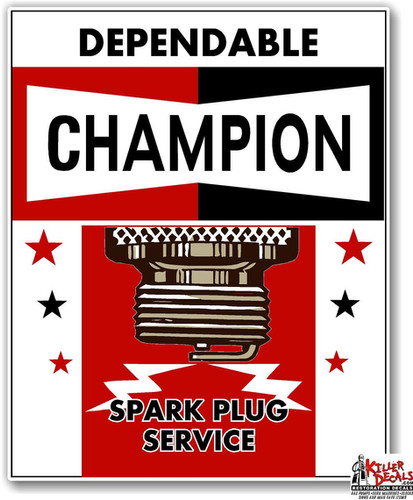 (Spark-8) SPARK PLUG DECAL | killer decals