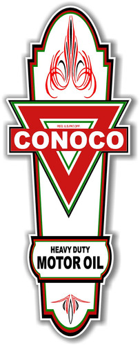 (CONO19) CONOCO LUBE DECAL | killer decals
