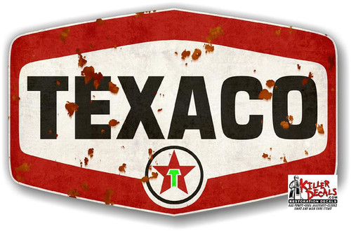 (Texa75) TEXACO DECAL | killer decals