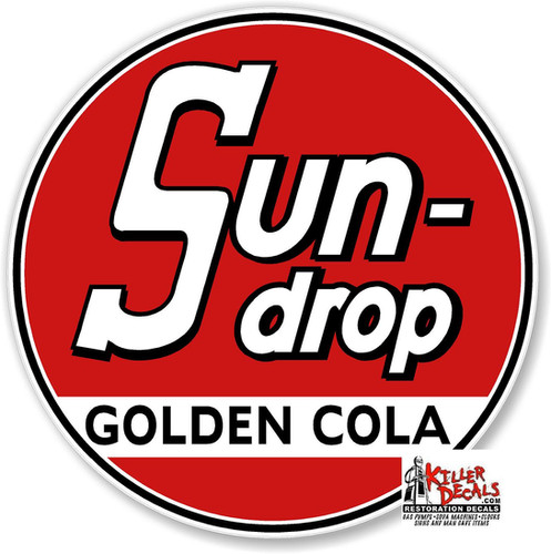 (Sundrop-3) SUNDROP SODA DECAL | killer decals