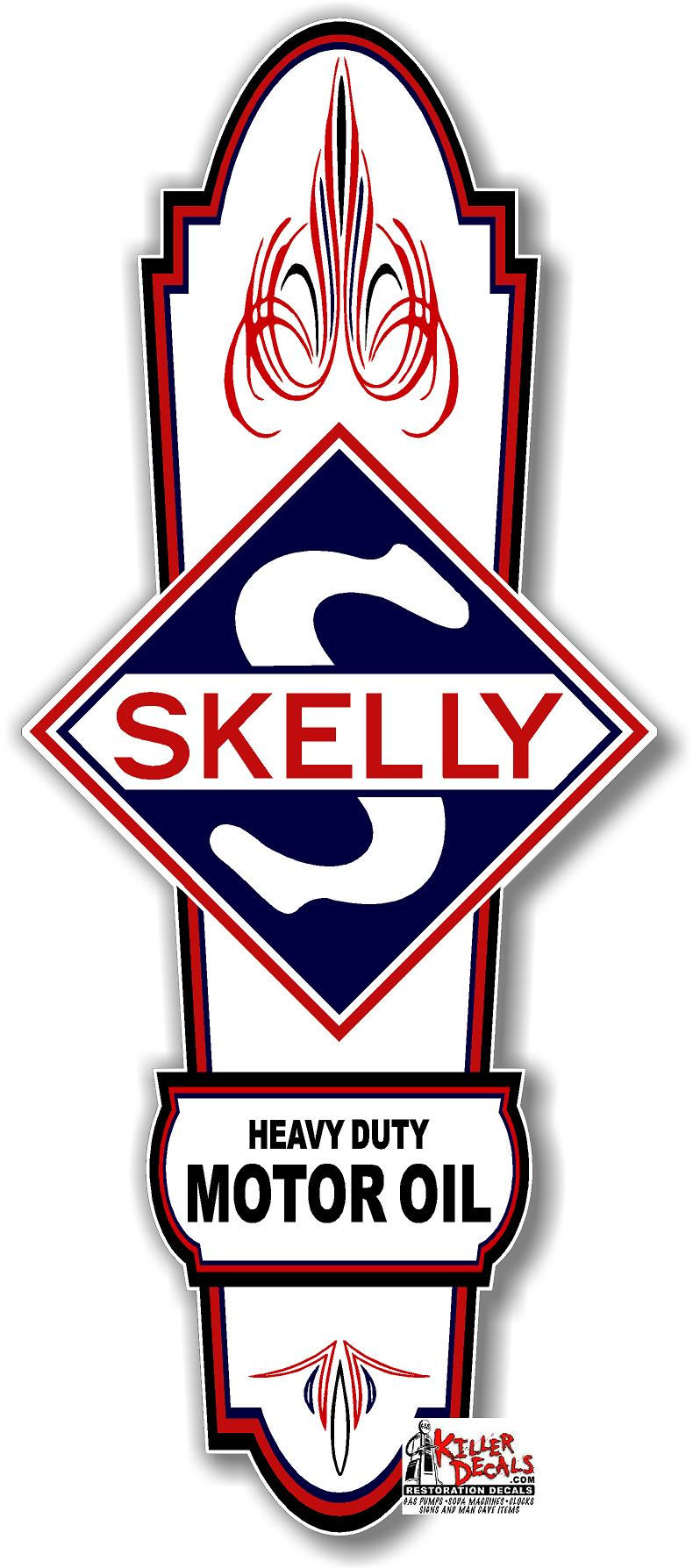(Skel10) SKELLY DECAL | killer decals