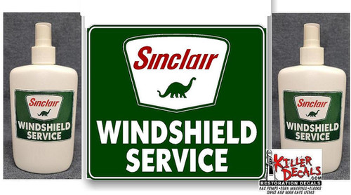 (WINDSHIELD-KIT-19) SINCLAIR WINSHIELD SERVICE BOX KI | killer decals