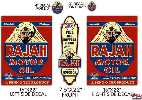 (Rajah-5) RAJAH DECAL | killer decals