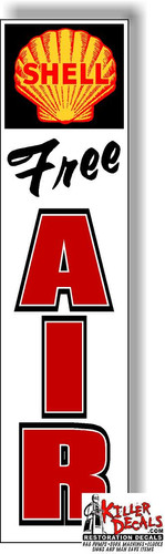 (SHELL32) SHELL FREE AIR DECAL | killer decals